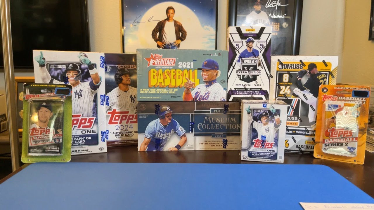 Sports Card Club Baseball Group Break Club - March 2025 - YouTube