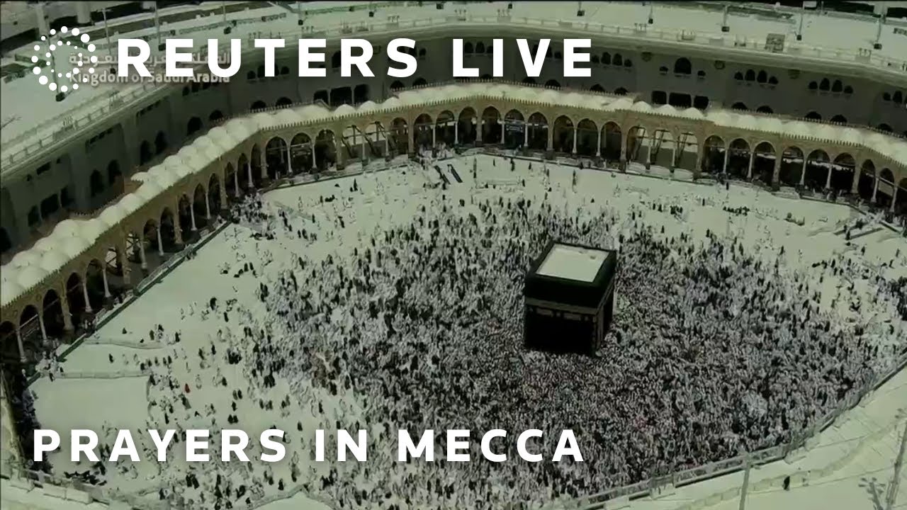 LIVE: Muslims hold overnight prayers in Mecca - YouTube