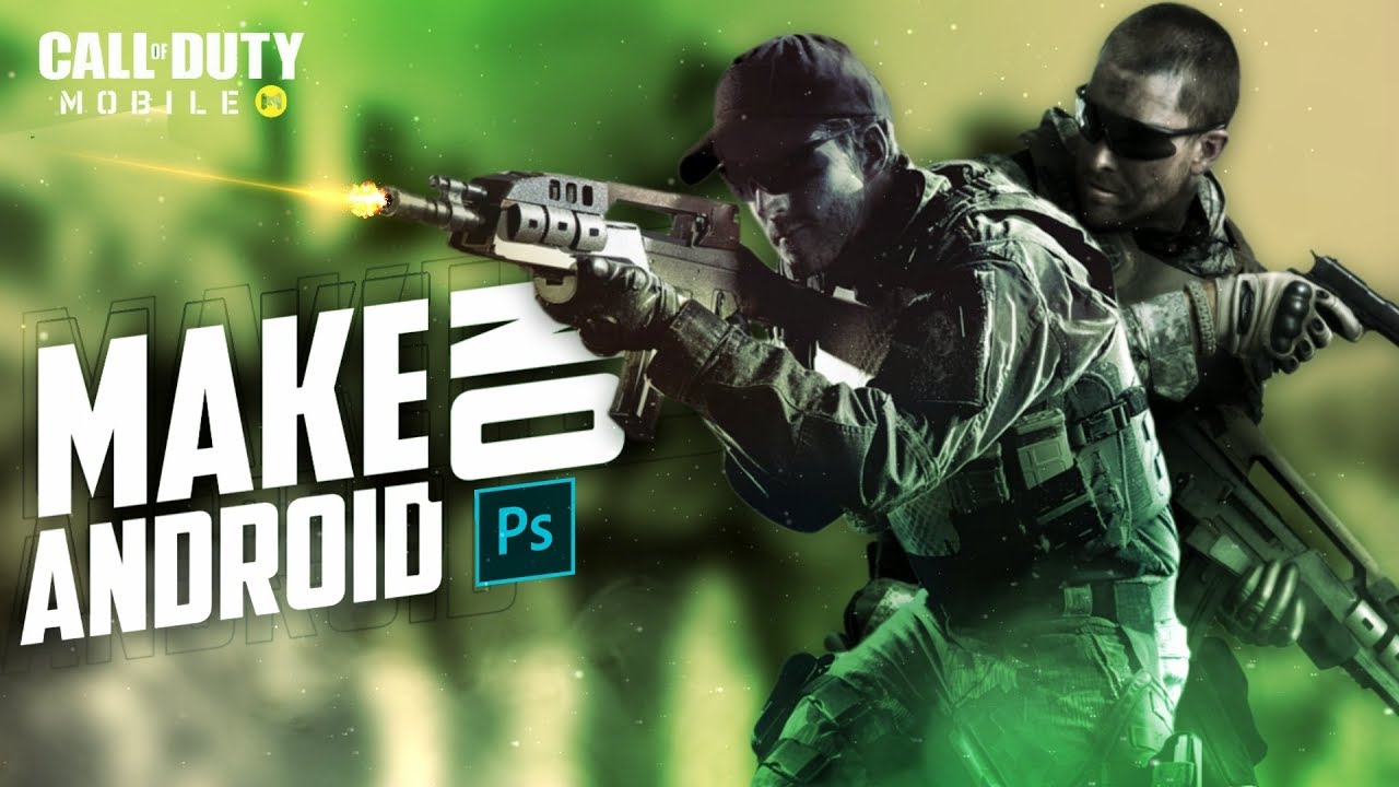 Make COD MOBILE thumbnail on Android (FREE PACK ) . - YouTube