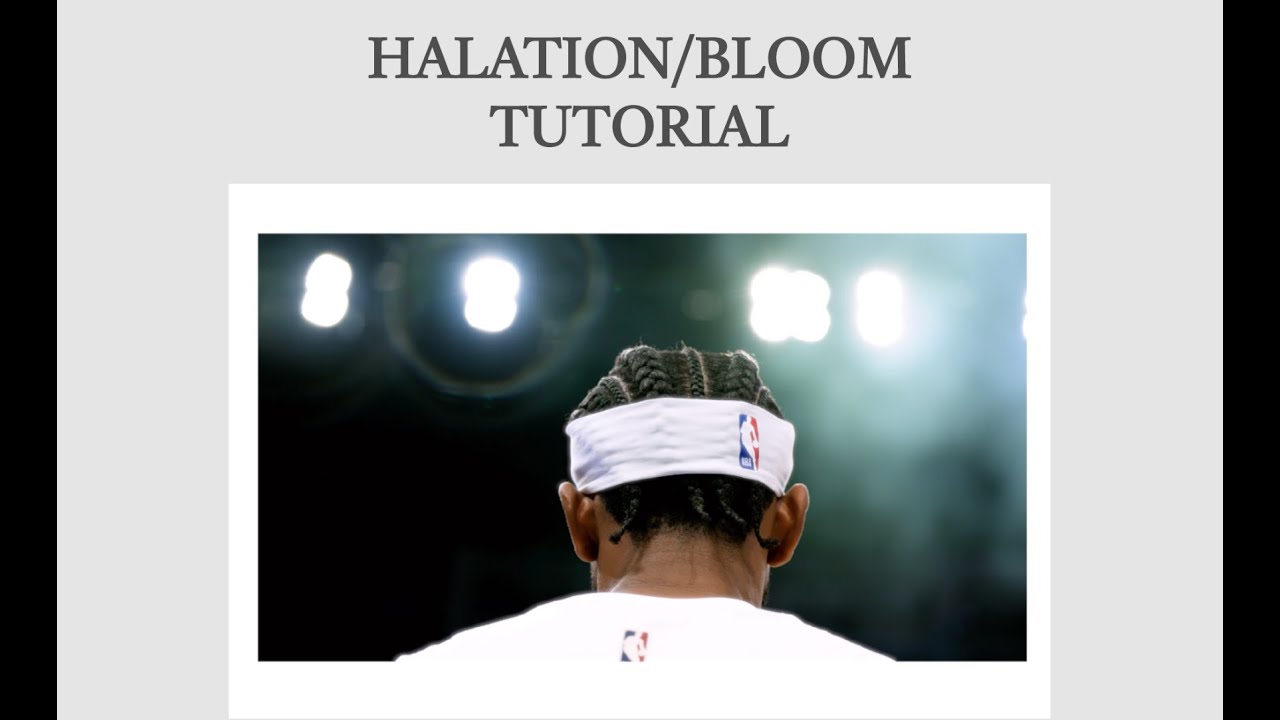 How to get " Bloom / Halation " using Premiere Pro - YouTube