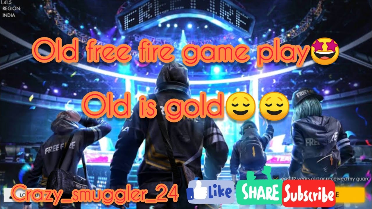 Old FREE FIRE 🔥🔥 game play || crazy_smuggler _24 - YouTube