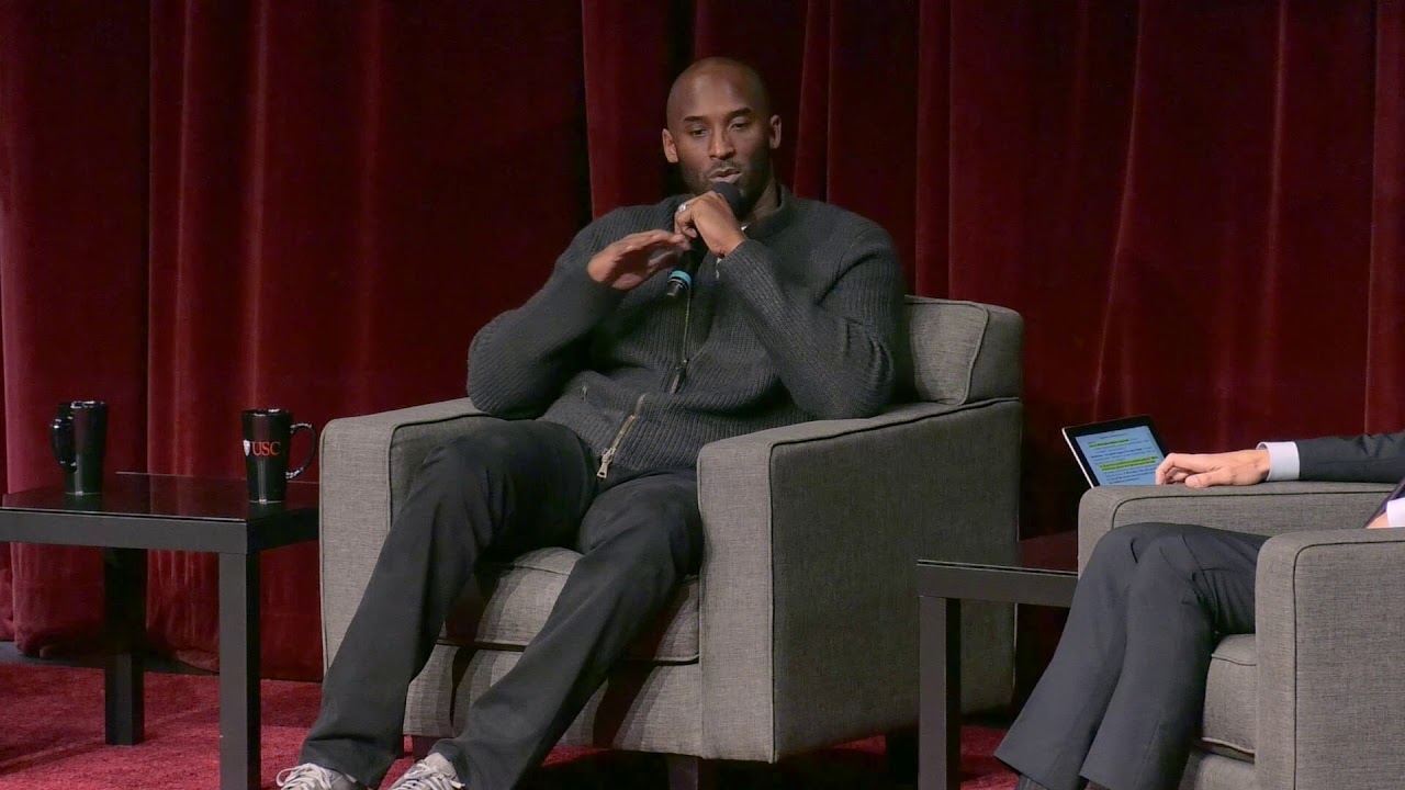 Kobe's Philosophy: Get Better Everyday | Kobe Bryant at USC PSI - YouTube