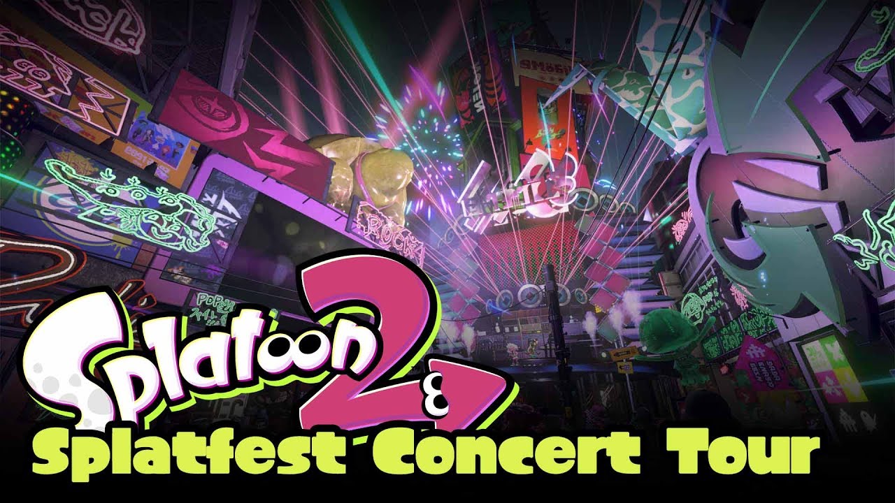 Splatoon 2 | Splatfest Concert Tour | Marina and Pearl LIVE (Japanese ...