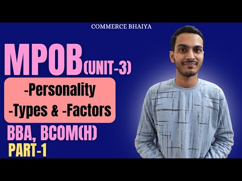 MPOB UNIT-3 | PART-1 | Commerce Bhaiya - YouTube