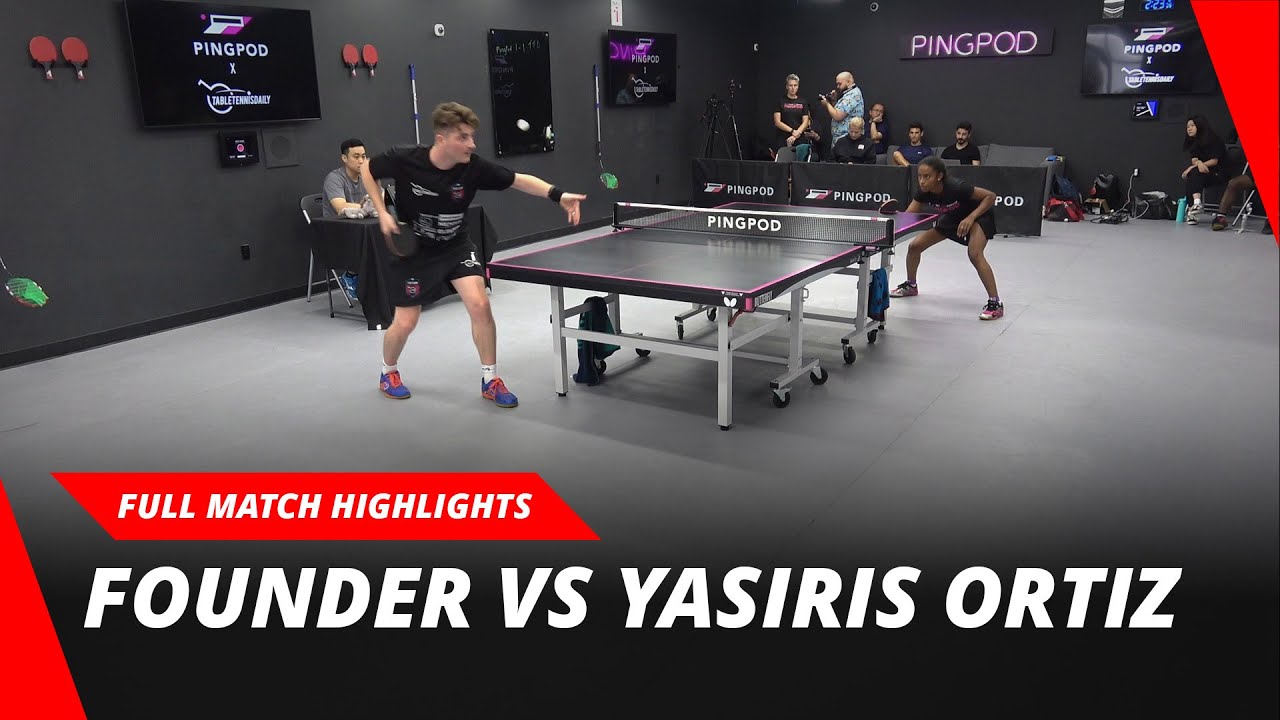 Founder vs Yasiris Ortiz | TTD Team vs PingPod | NYC Edition | Full ...