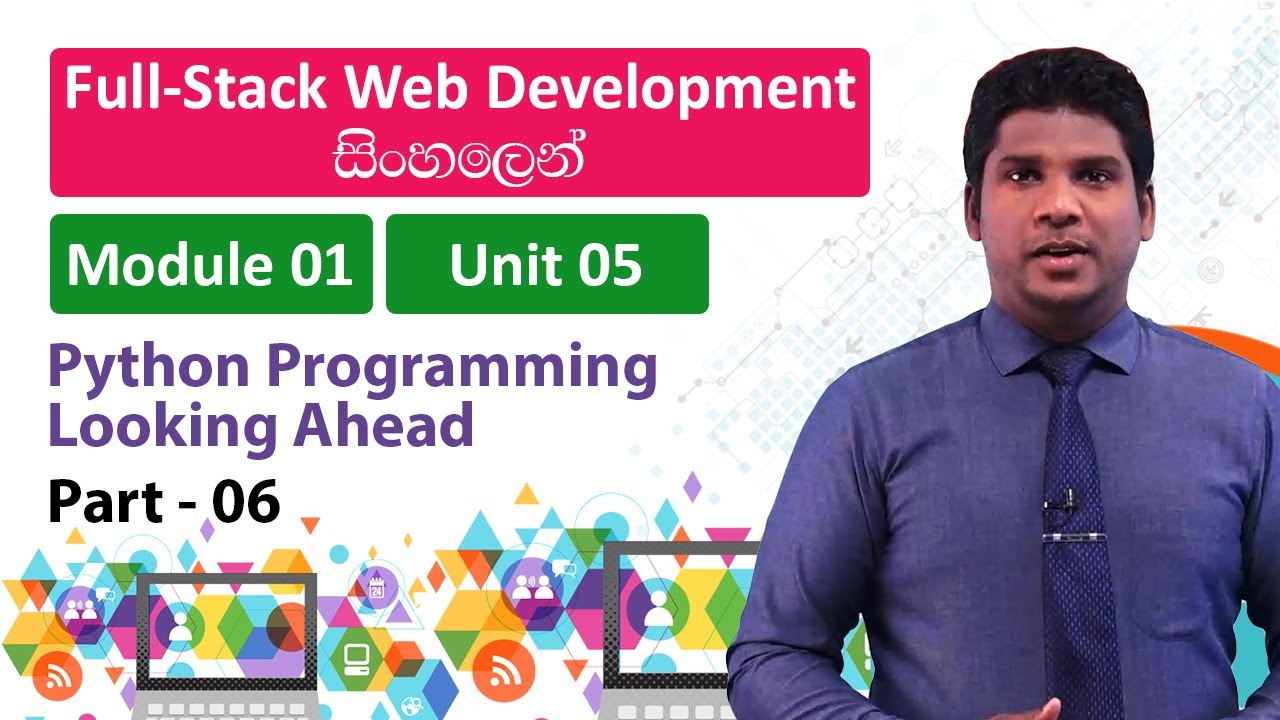 Module 01 | Unit 05 | Python Programming Looking Ahead | Part 06 | Full ...