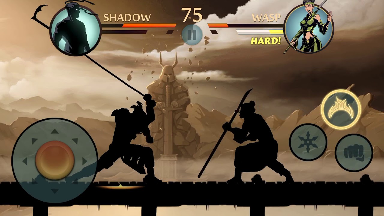 Shadow Fight 2 - the gate of shadows - YouTube