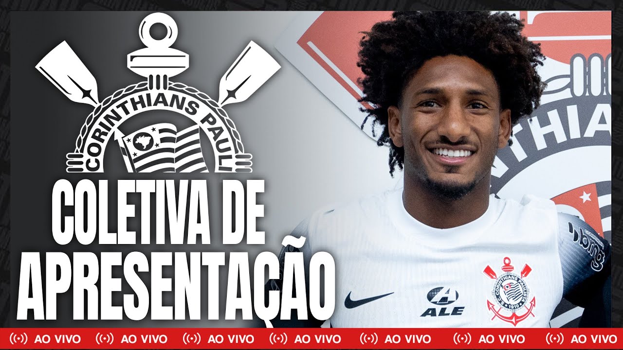 AO VIVO! COLETIVA DE APRESETAÇÃO DO TALLES MAGNO NO CORINTHIANS - YouTube