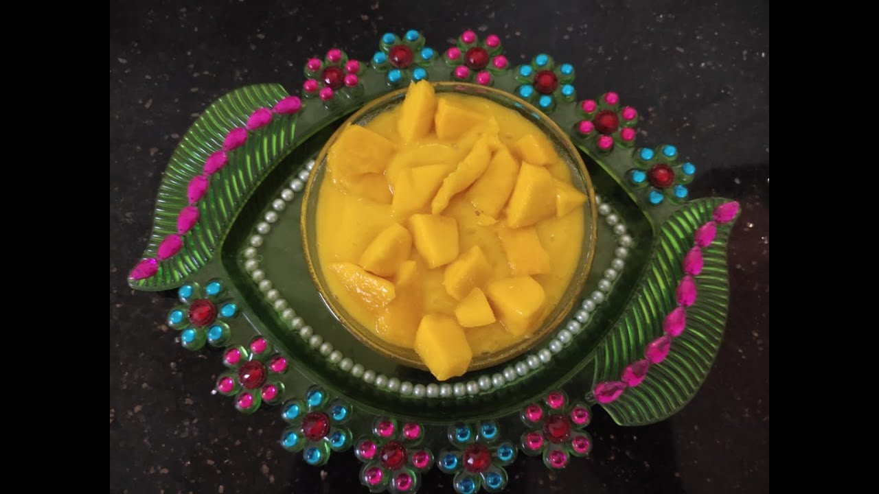 કેરી રસ રેસીપી ।। Mango Ras Recipe - YouTube