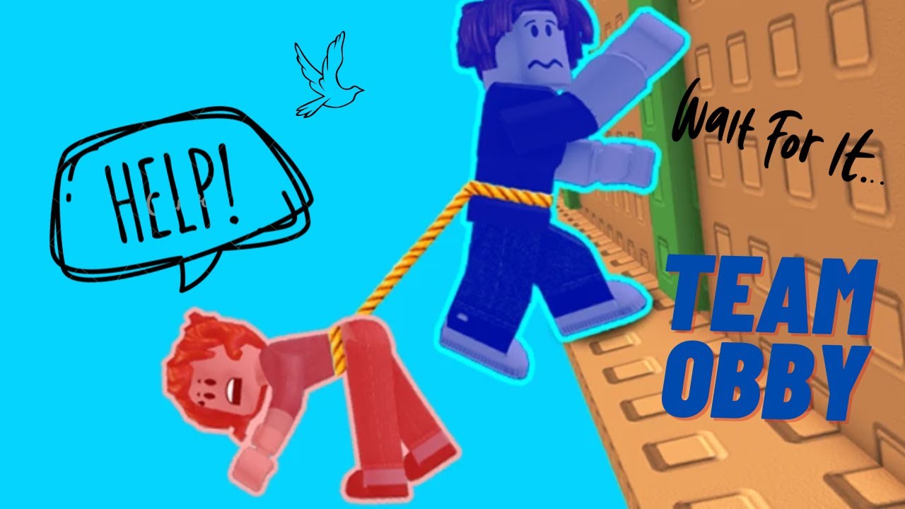 ROBLOX TRYING TO COMPLETE THIS DIFFICULT TEAMWORK OBBY #roblox #viral # ...