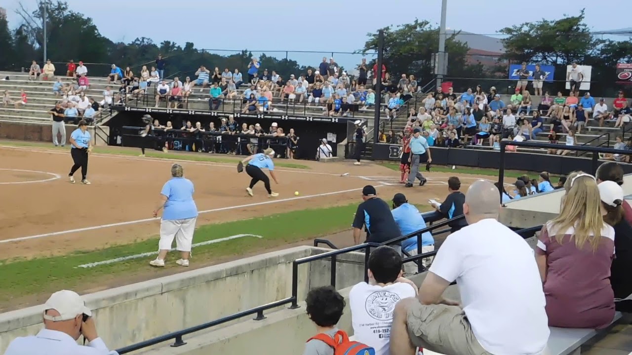 Whalen infield single Westminster/Huntingtown softball 3A state final ...