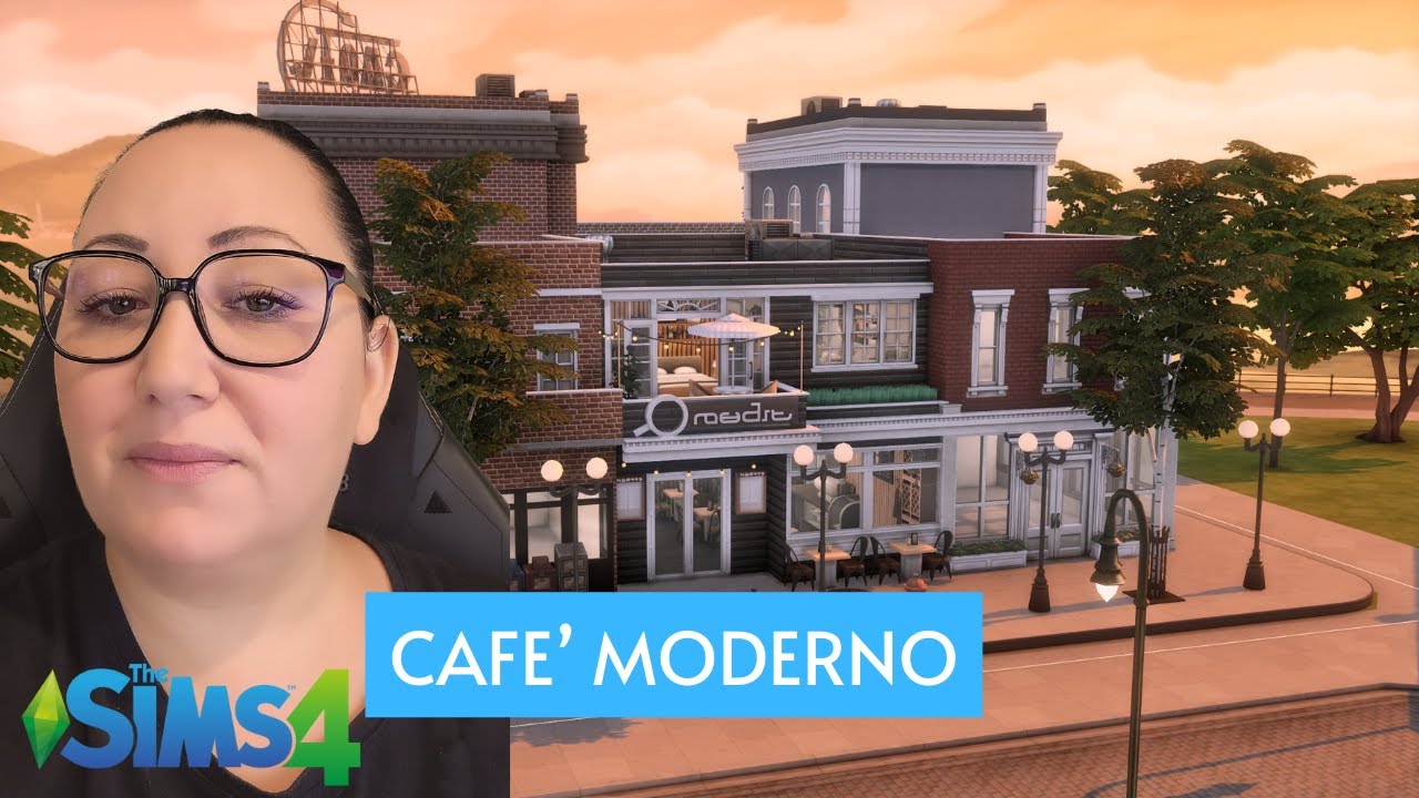 COSTRUISCO un CAFE' MODERNO con APPARTAMENTO - YouTube