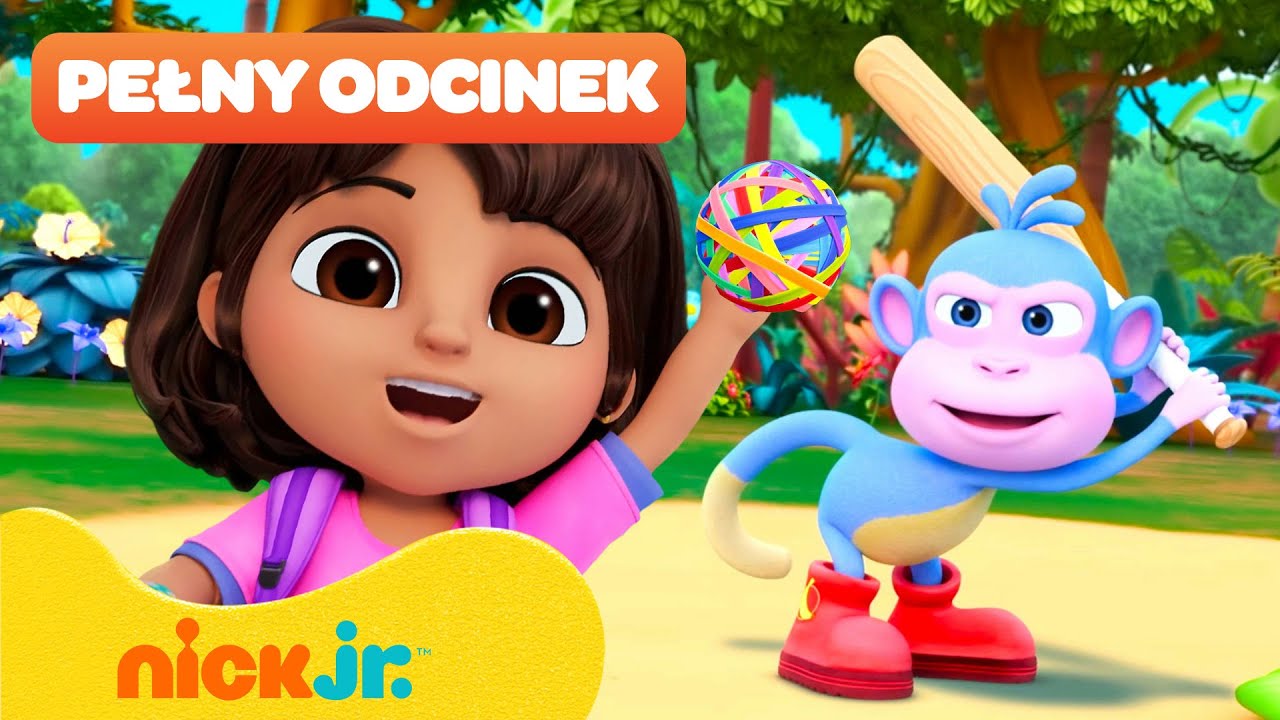 Dora | PEŁNY ODCINEK: Gumowa Piłka Butka! | Nick Jr. Polska - YouTube