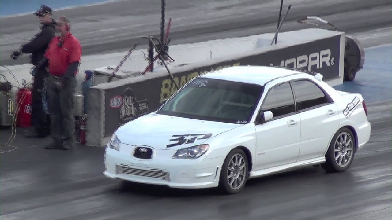 Insane 10 Second Subaru WRX STI - YouTube