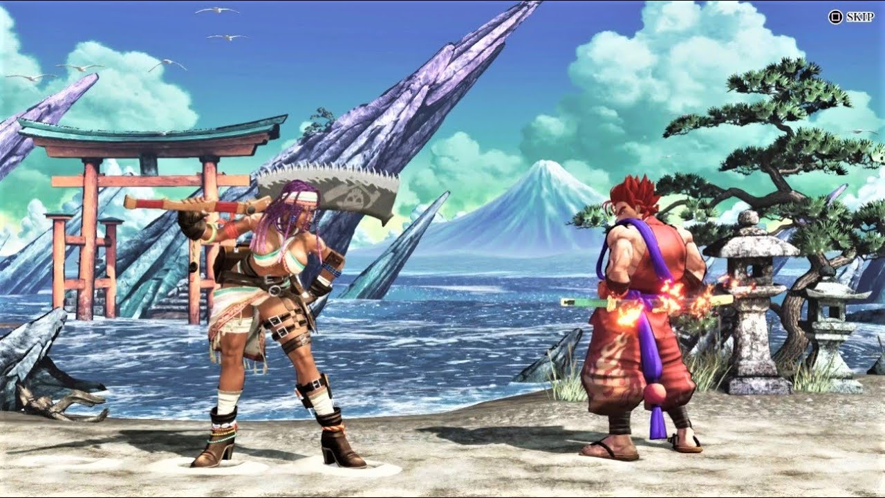 Darli Dagger vs Kazama Kazuki (Hardest AI) - Samurai Shodown - YouTube