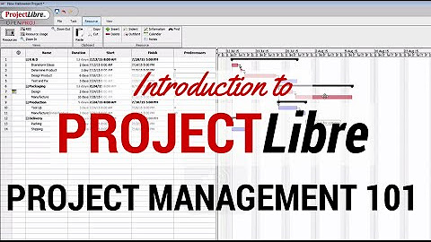 Project Libre - YouTube