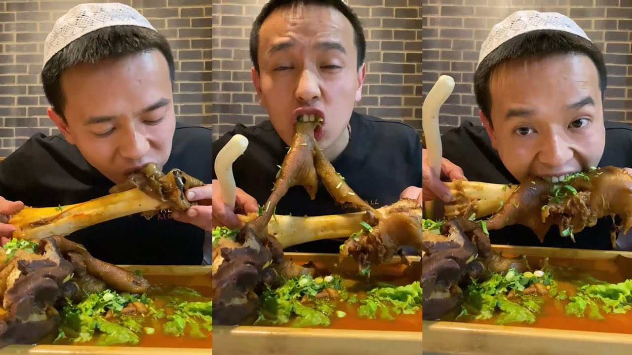 Yummy Goat Head China Food Delicious #9 - YouTube