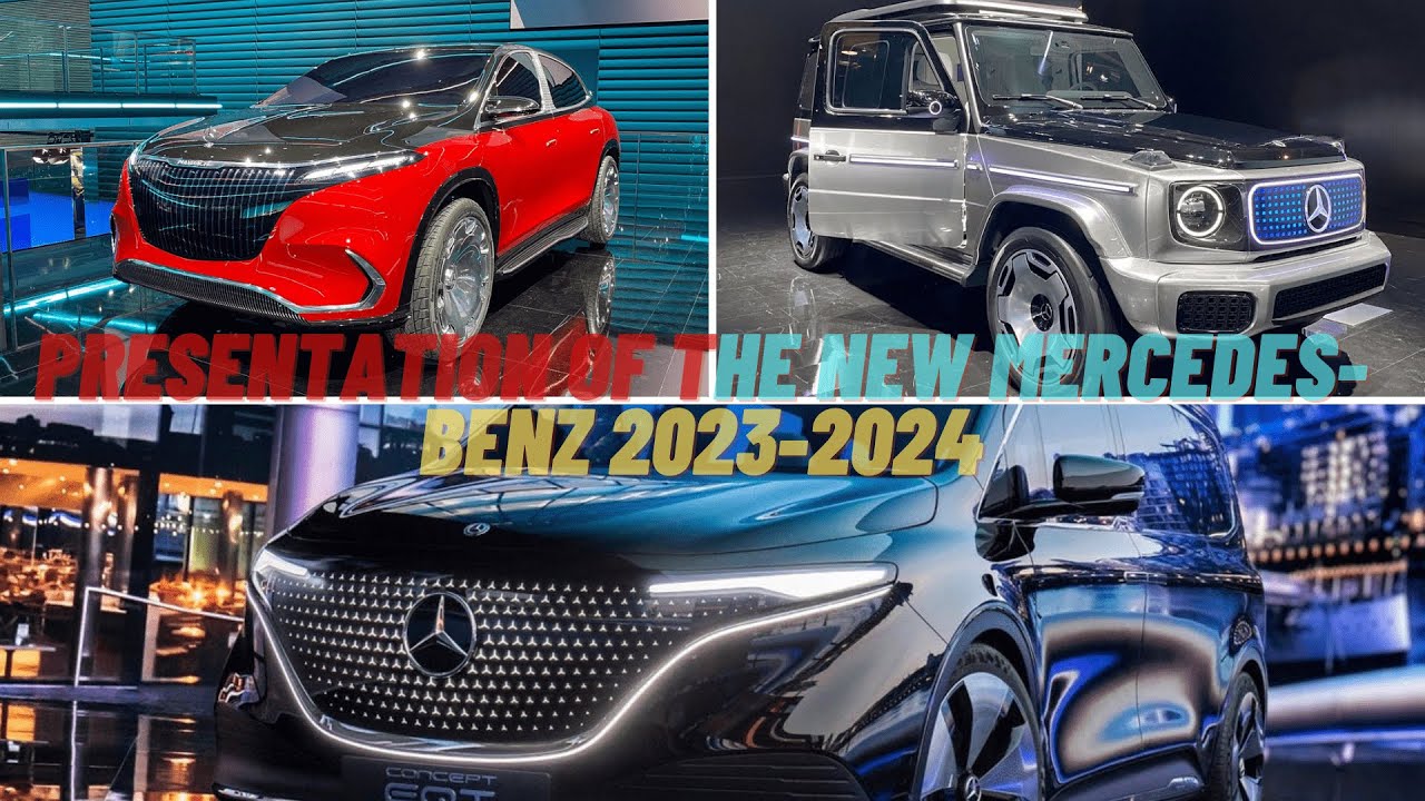 A presentation of the new products Mercedes-Benz plans to bring to ...