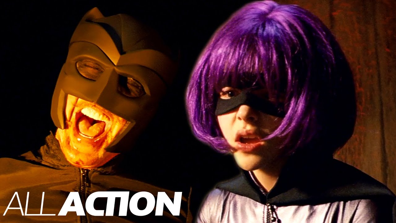 Hit-Girl Rescues Kick-Ass and Big Daddy | Kick-Ass | All Action - YouTube