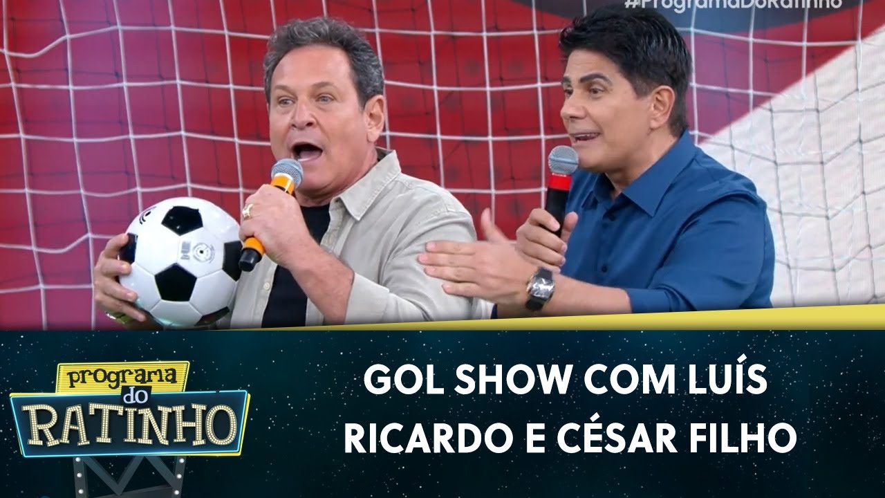 Gol Show com Luís Ricardo e César Filho | Programa do Ratinho (24/10/23 ...