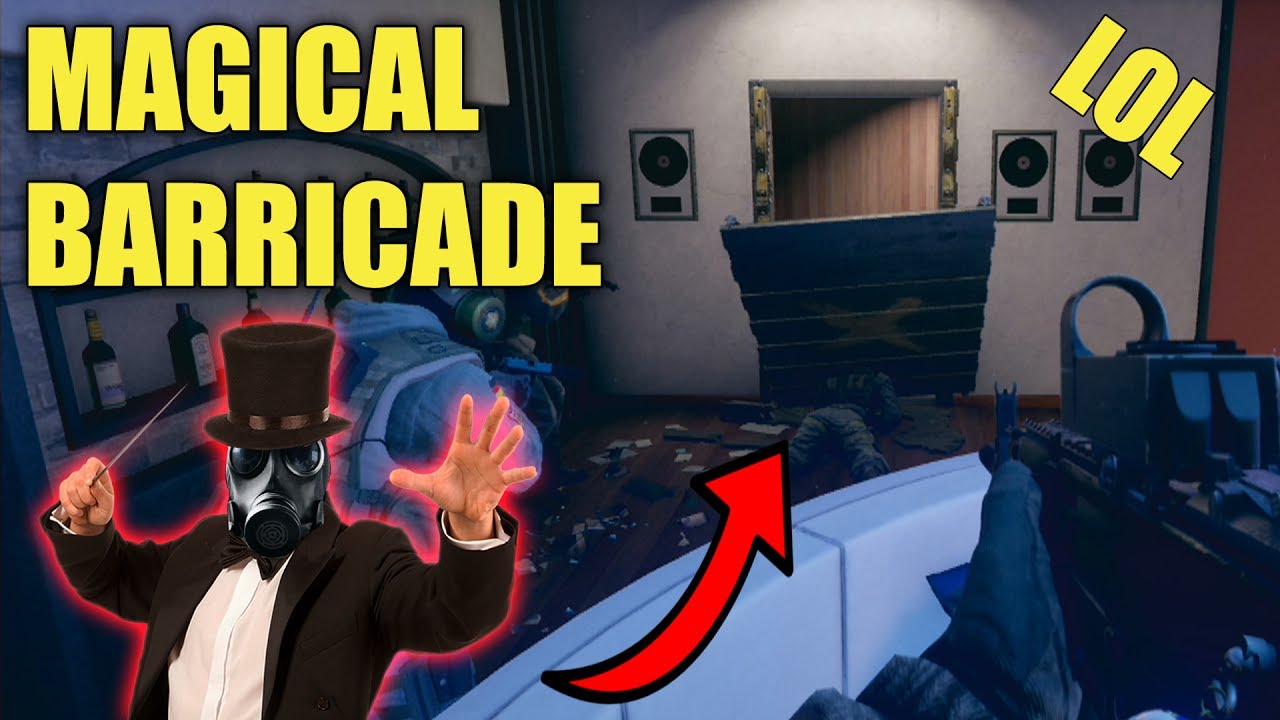 THE MAGICAL BARRICADE! - Rainbow Six Siege - YouTube