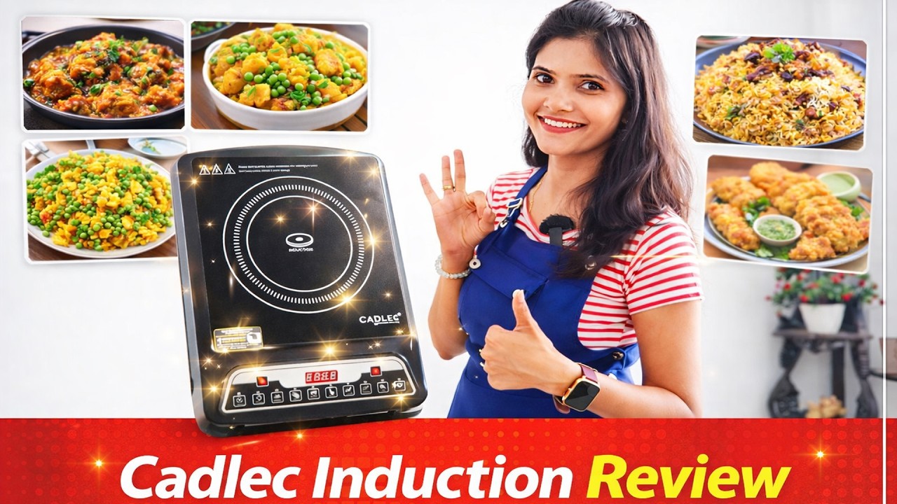 Cadlec Induction | Cadlec Cookmate Review | How to Use | Best Induction ...