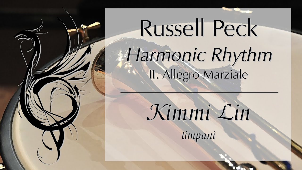 Russell Peck — Harmonic Rhythm featuring Kimmi Lin, Timpani - YouTube