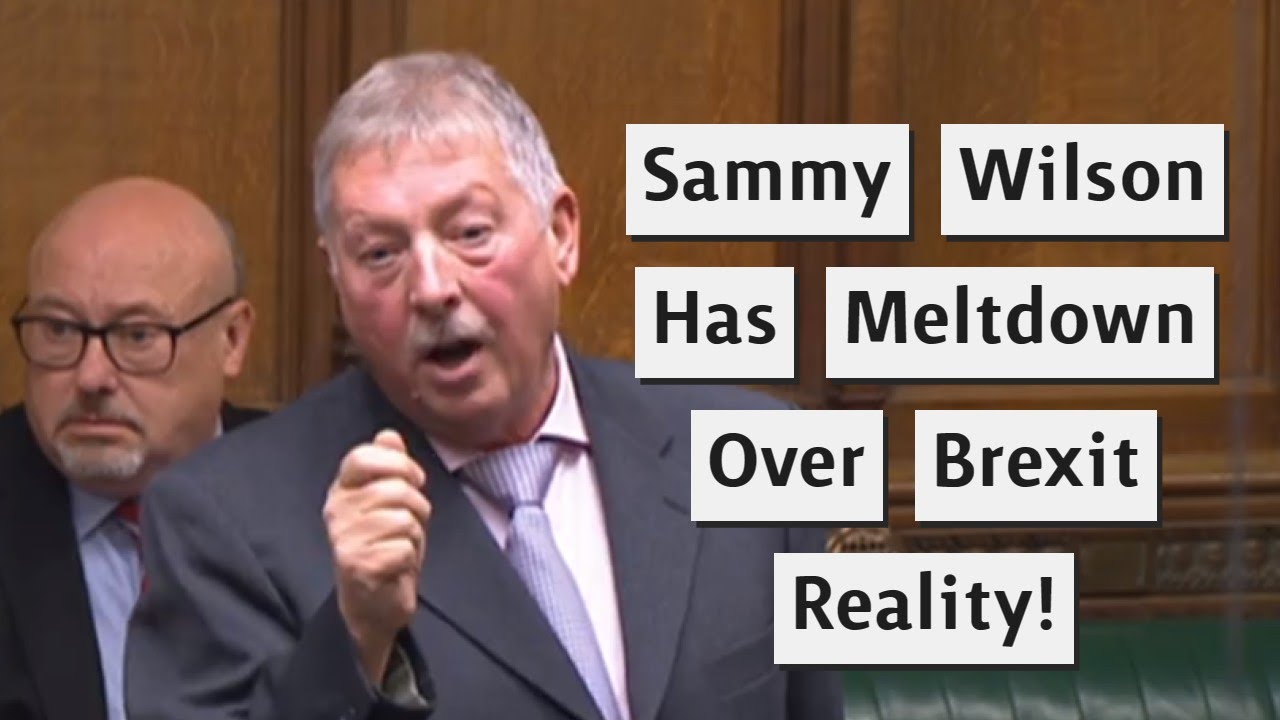 Sammy Wilson Has Meltdown Over Tory Post Brexit Funding Cuts! - YouTube