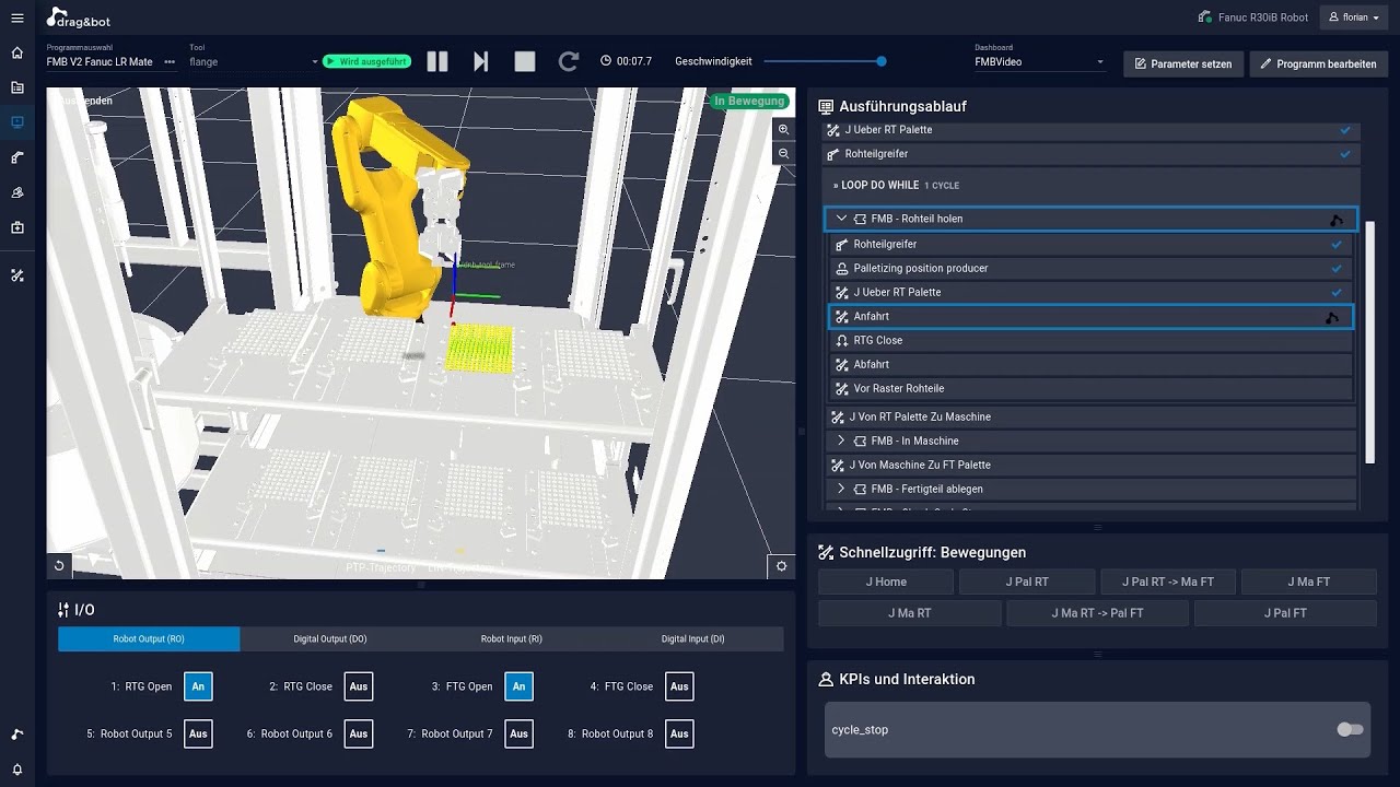drag&bot and FMB Maschinenbau: Compact handling cell with OTEC ...