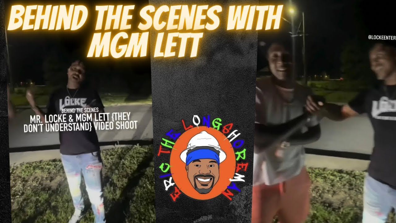 BEHIND THE SCENES with MGM LETT video shoot (They don’t understand) - YouTube