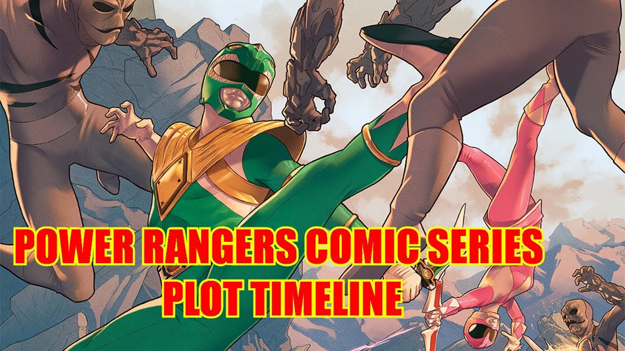POWER RANGERS COMIC SERIES FULL TIMELINE! - YouTube
