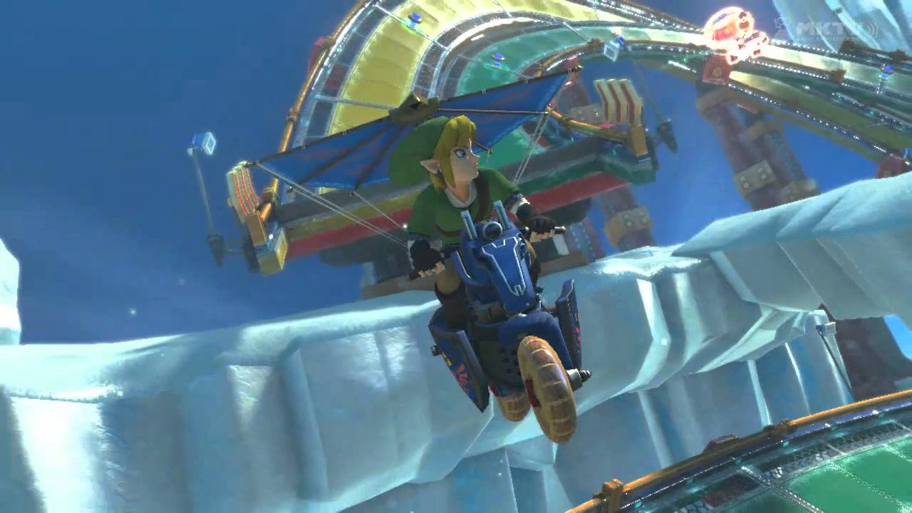 Wii U - Mario Kart 8 - Ice Ice Outpost - YouTube