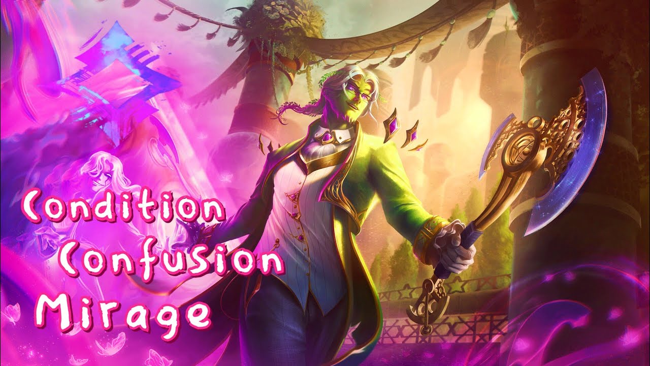 Guild Wars 2 WvW Duo Roaming Condition Confusion Mirage - YouTube