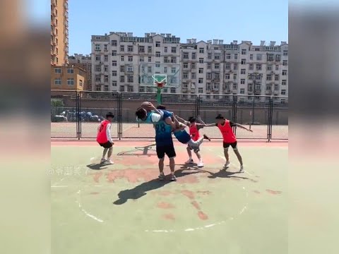 Kung fu basketball