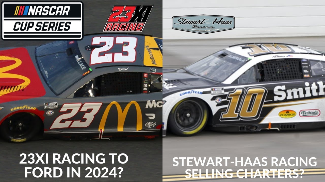23XI Racing To Ford In 2024? | Stewart-Haas Racing Selling Charters ...