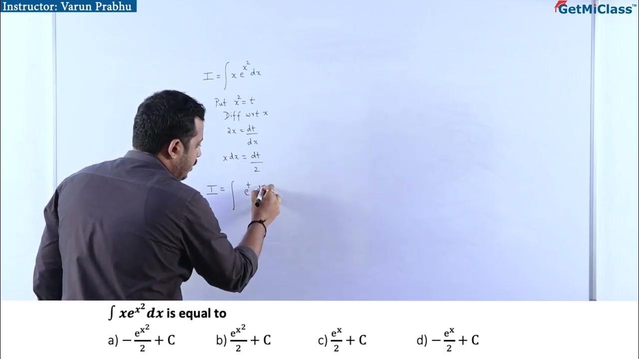 Linear Equations Simplification Techniques Explained KCET 12th Mathematics Integral Calculus ...