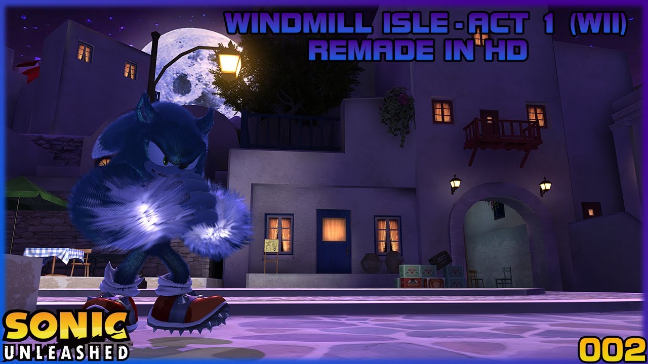 Windmill Isle Night Wii recreated for HD - YouTube