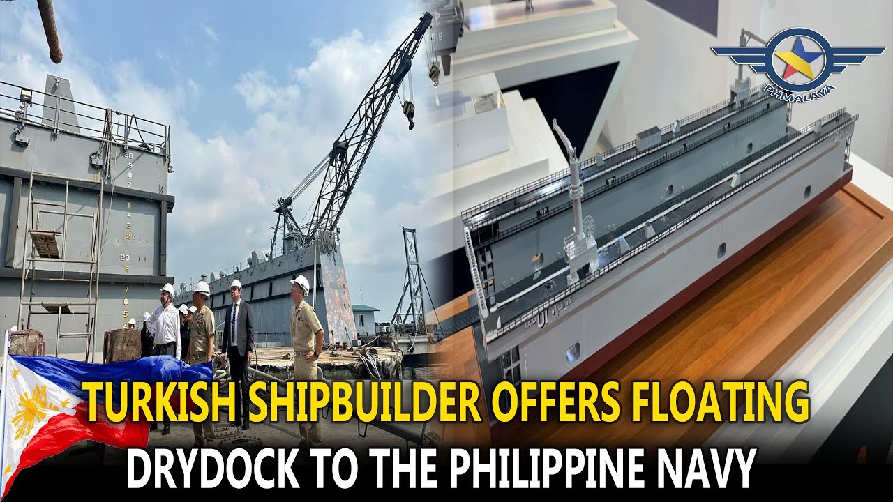⚓PHILIPPINE NAVY TO ACQUIRE NEW 3,500 TON FLOATING DRYDOCK!🛠️🚢 - YouTube