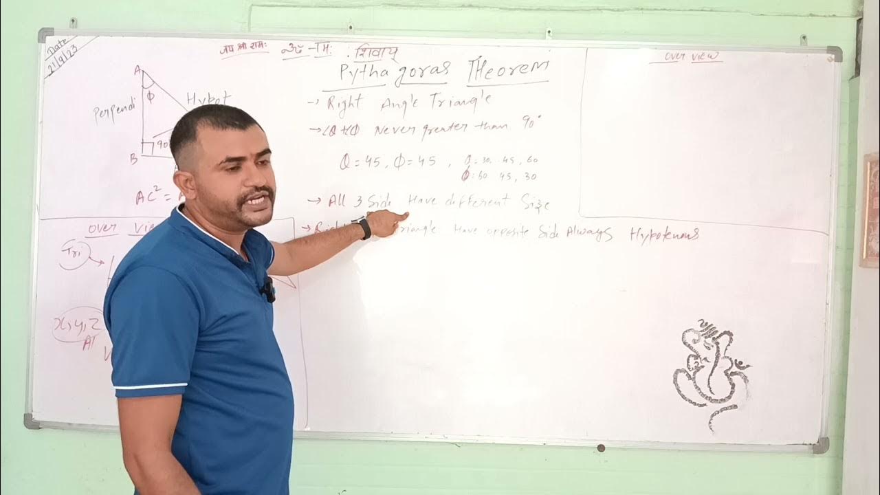 Pythagoras theorem basic concepts trigonometry - YouTube