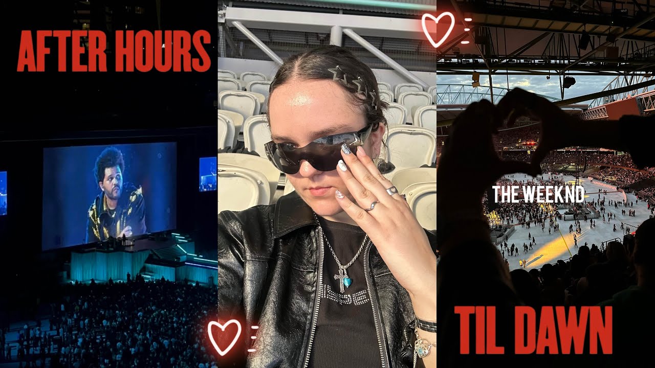 The Weeknd ‘After Hours til dawn’ CONCERT VLOG in MELBOURNE🌕🌆 - YouTube