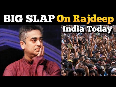BREAKING : BIG SLAP On Rajdeep Sardesai | India Today | Sushant Singh Rajput Case - YouTube