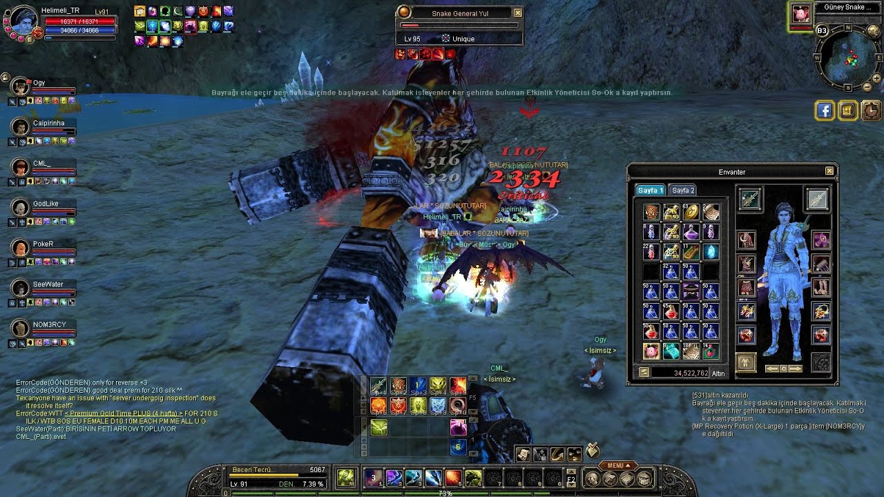 ARGES 100 CAP RUSHİNG LEVEL 100 START ! ! #isro #arges #silkroadonline ...