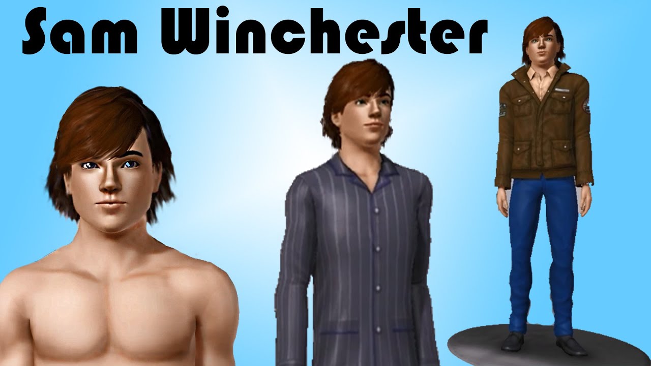 The sims 3-Let's create Sam Winchester(Supernatural TV series) - YouTube