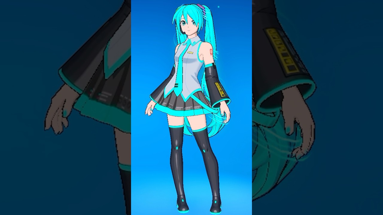 HATSUNE MIKU BUNDLE IN FORTNITE #fortniteshorts - YouTube