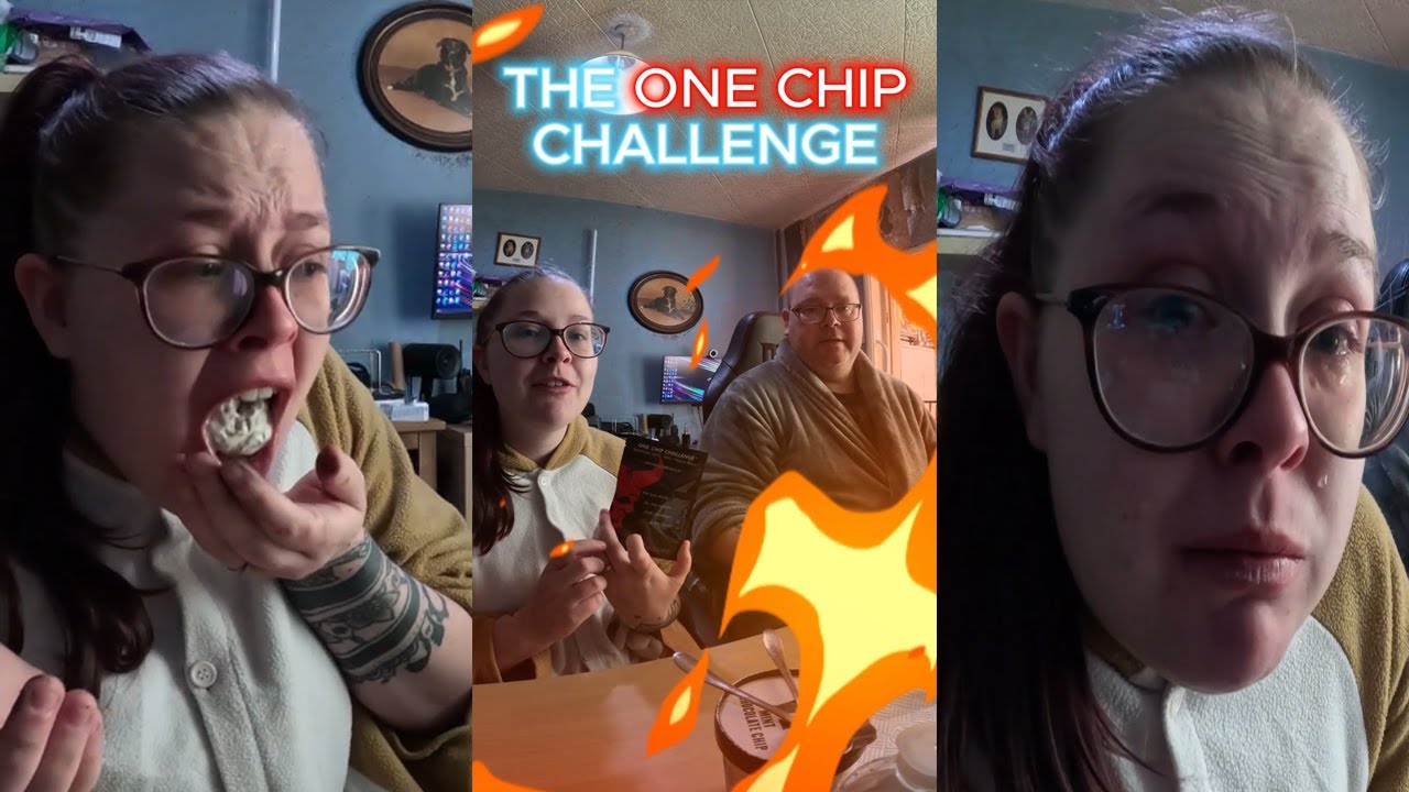 The One Chip Challenge! - Kayleigh Makes A Grave Mistake!!! 🔥🥵😰 - YouTube