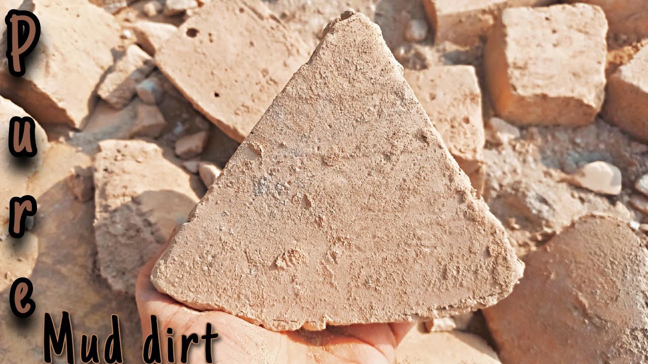 Pure mud dirt chunks crumbling on floor | powder Play | Oddly ...