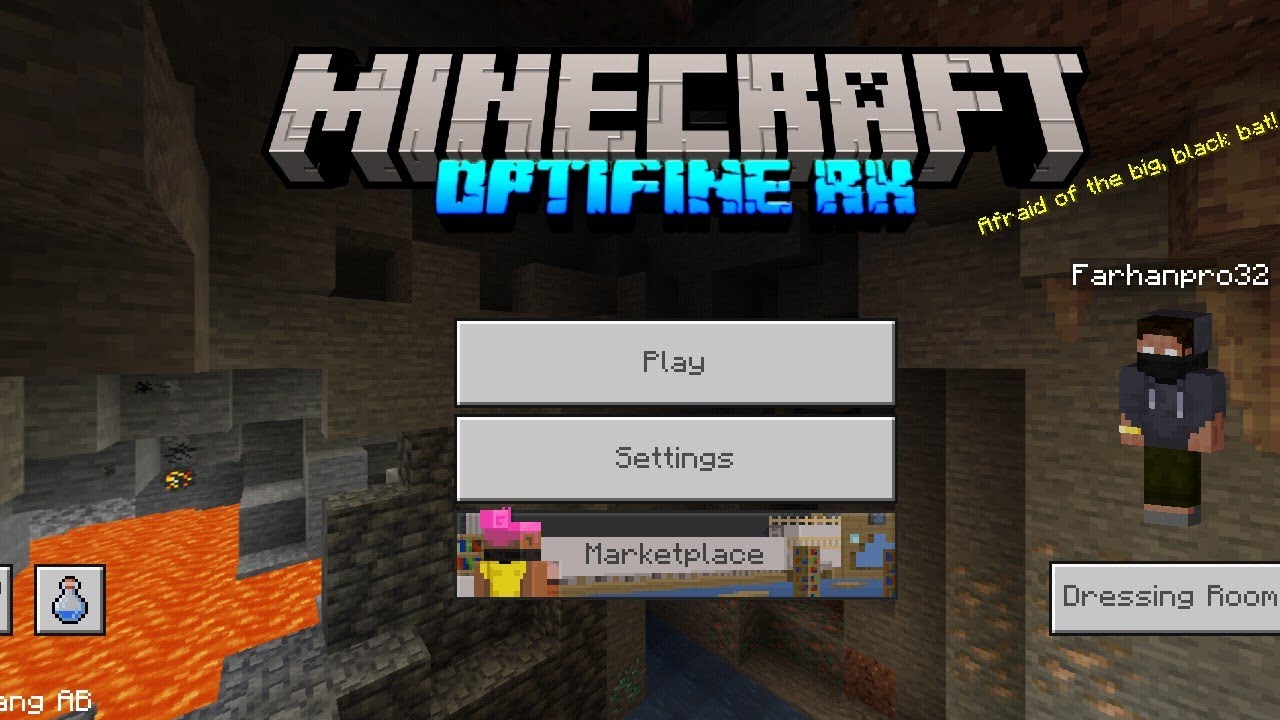 Best optifine for Minecraft PE (bedrock edition) - YouTube