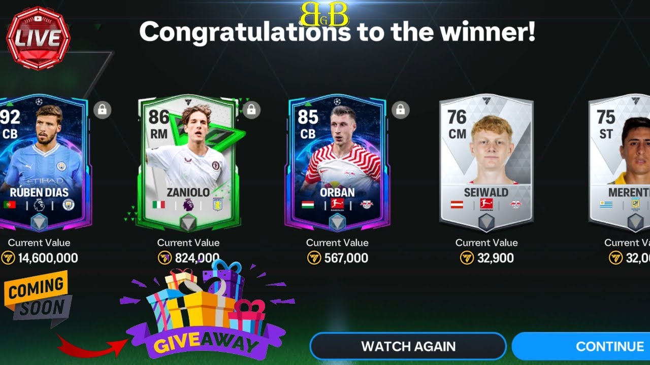 GIVEAWAY SOON !! NATIONAL VALOUR || FC MOBILE LIVE !! BBG LIVE !! BBG ...