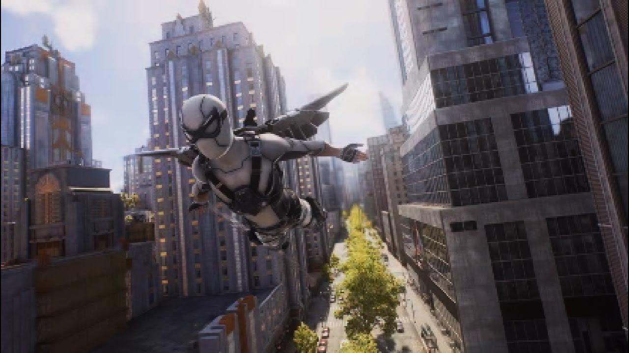 Marvels Spider-man 2 - Epic gliding & Swinging - [60fps] - YouTube