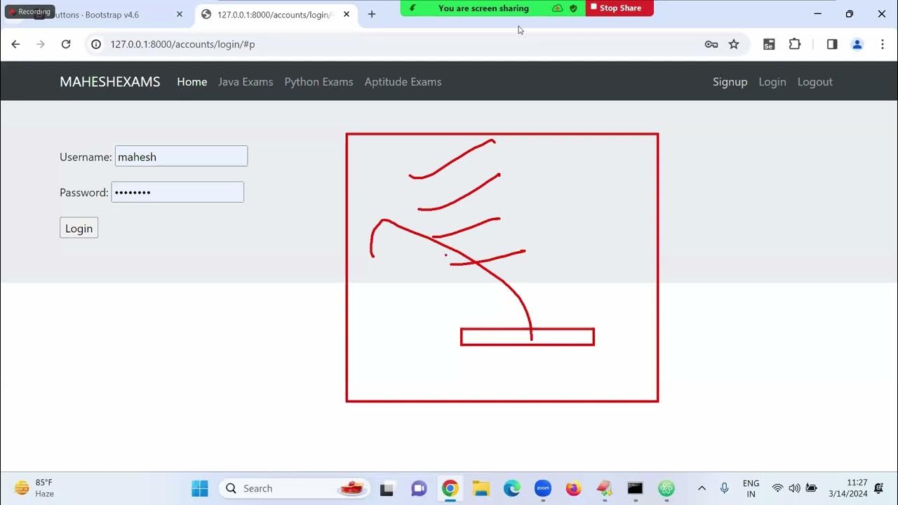Day 29 User Authentication and Authorization Implementing signup button functionality part 2 ...